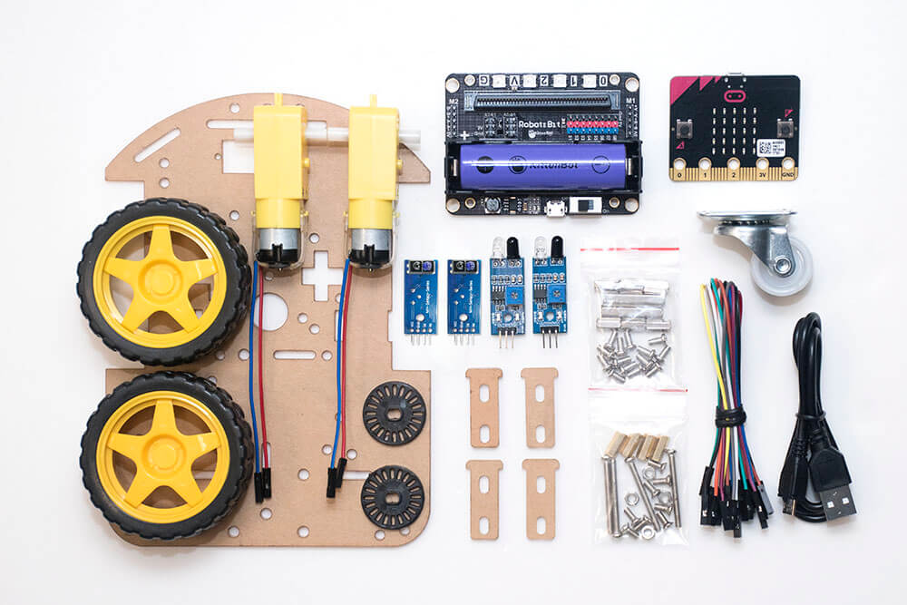 BBC micro:bit - 學習套件 6 - 多功能小車 | eClass